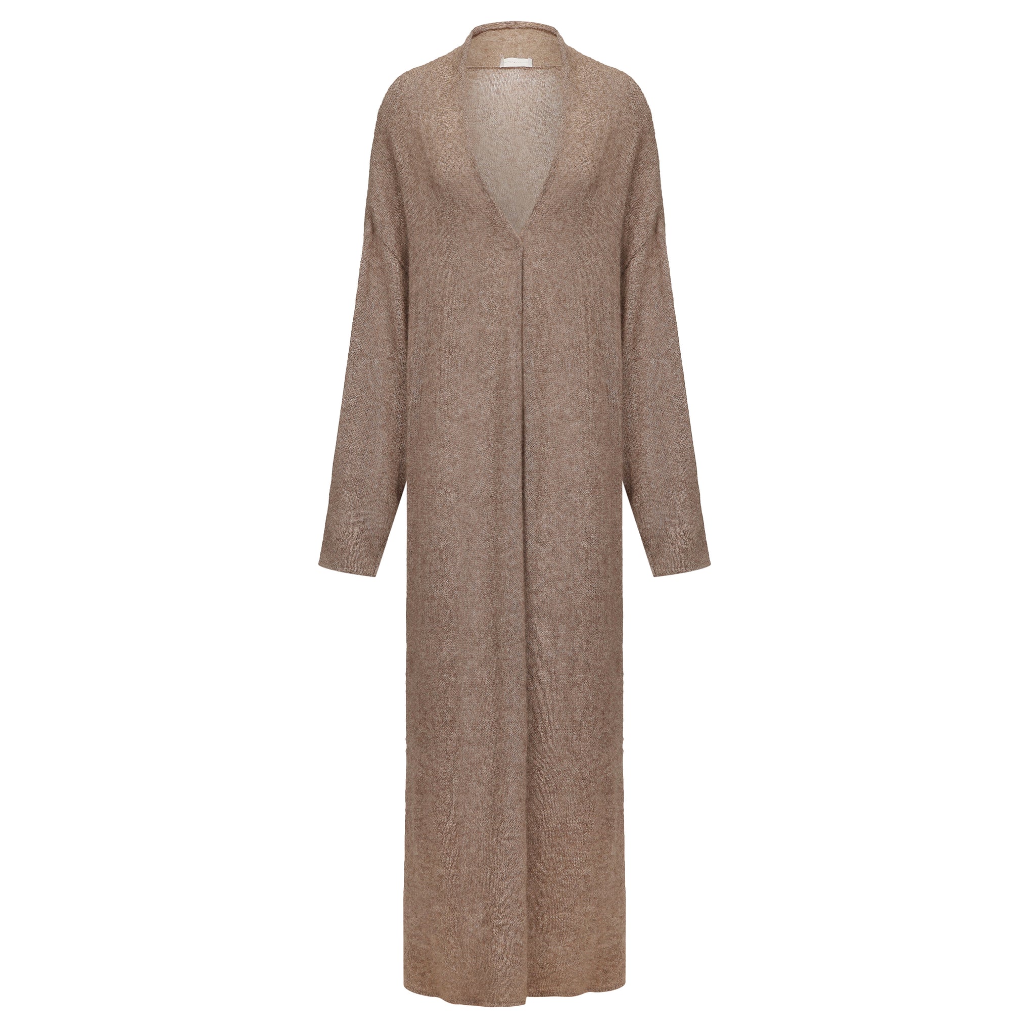 AW24 - BROWN KNIT KILY CARDIGAN